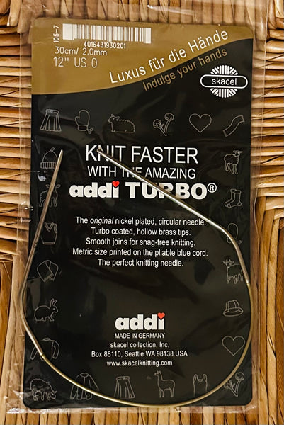 Addi Turbo Circular Needles 16"/40cm – Vineyard Knitworks